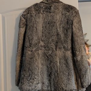 Jackets & Coats | Vintage Rabbit Fur Coat | Poshmark